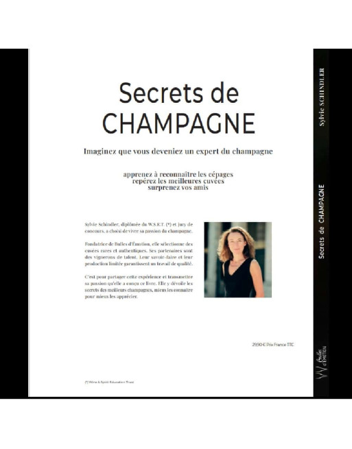 Secrets de Champagne : le meilleur livre sur le champagne - livre champagne
