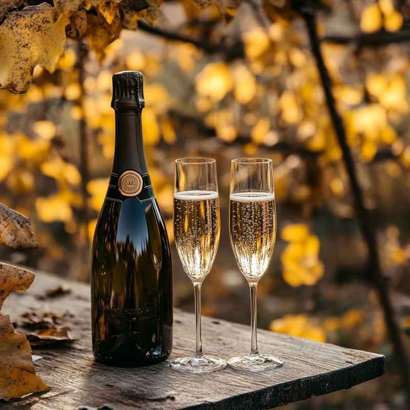 cadeau coffret champagne d automne